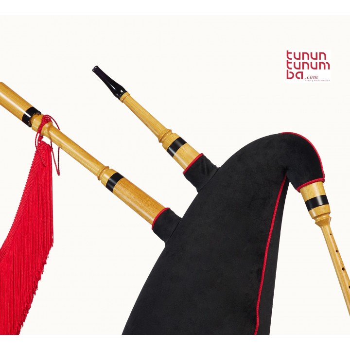 Standard Galician Bagpipes in C, D or Bb - Pequia wood | Buy online...